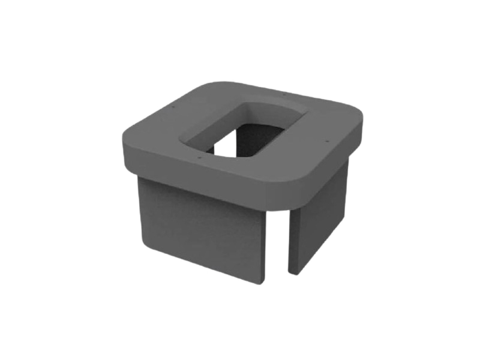 Double Raised Foundation / ISO Deck Socket - AC-B2/D